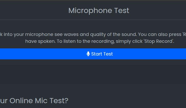 Microphone Test – Neal Fun