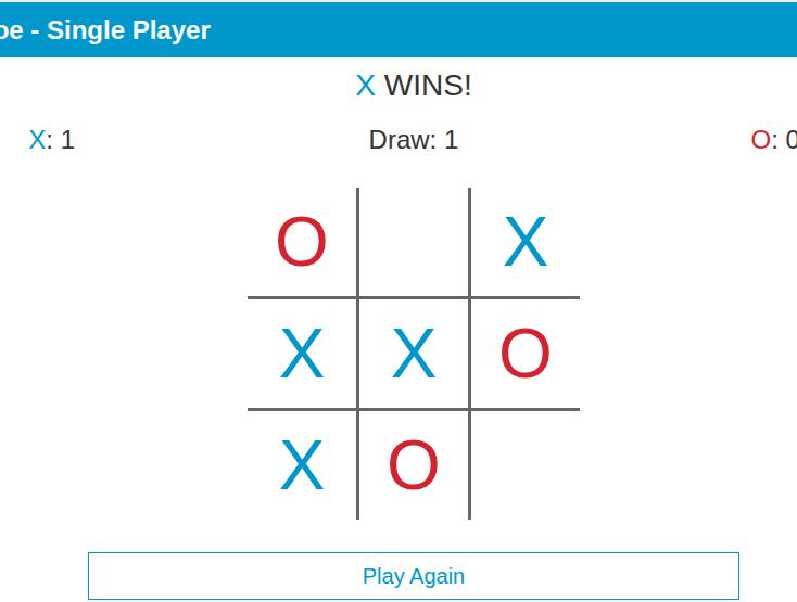 Tic Tac Toe Google – Neal Fun