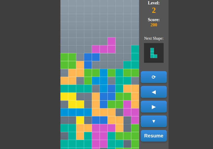 Tetris Unblocked – Neal Fun
