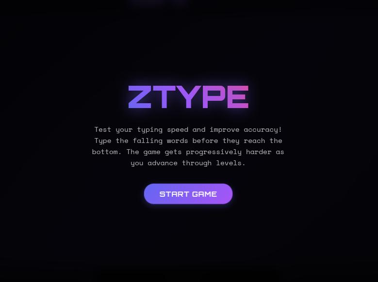 Ztype – Neal Fun