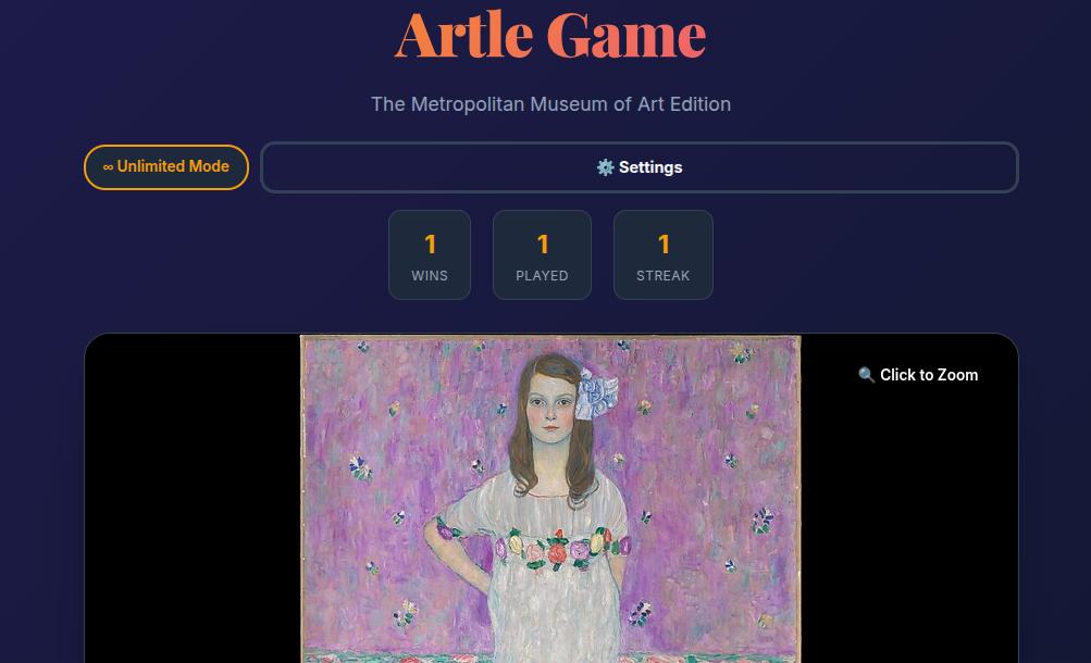 Artle Game – Neal Fun