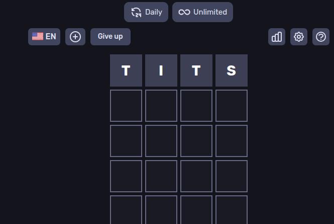 Lewdle Game – Neal Fun